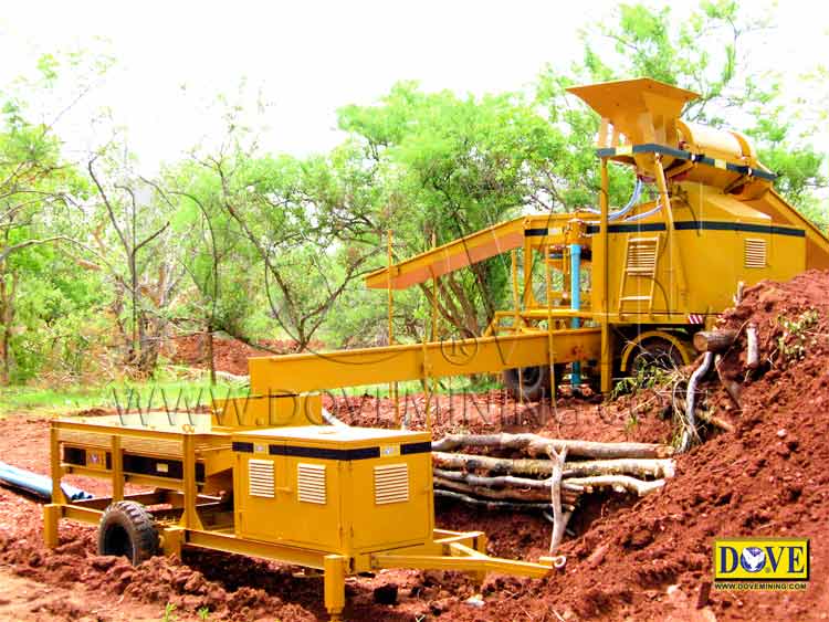 SUDAN / ALLUVIAL GOLD MINE / 2007 | DOVE EQUIPMENT AND MACHINERY