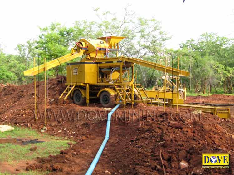 SUDAN / ALLUVIAL GOLD MINE / 2007 | DOVE EQUIPMENT AND MACHINERY