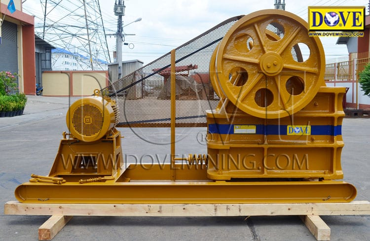 DOVE Jaw Crushers - Higher Crushing Ratios, Compact Design