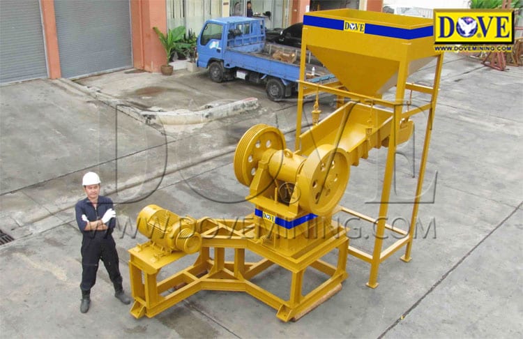 DOVE Jaw Crushers - Higher Crushing Ratios, Compact Design