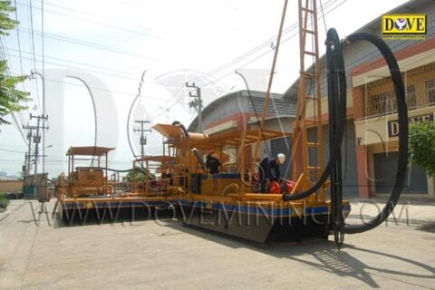 Gold Dredge | Dredging Equipment | Diamond Dredge | DOVE