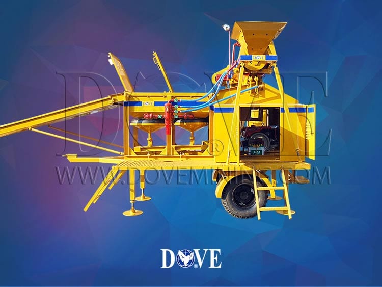 Portable Plants, 2-170 TPH For Alluvial And Hard Rock Mining