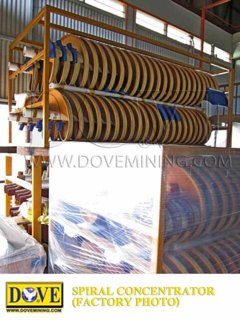 Spiral Concentrator | High Performance Gravity Concentration | DOVE
