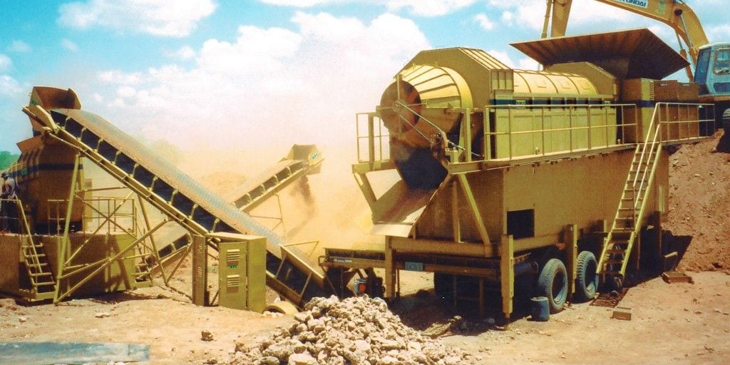 Dry Processing Plants For Alluvial And Hard Rock Mining, Quality For ...