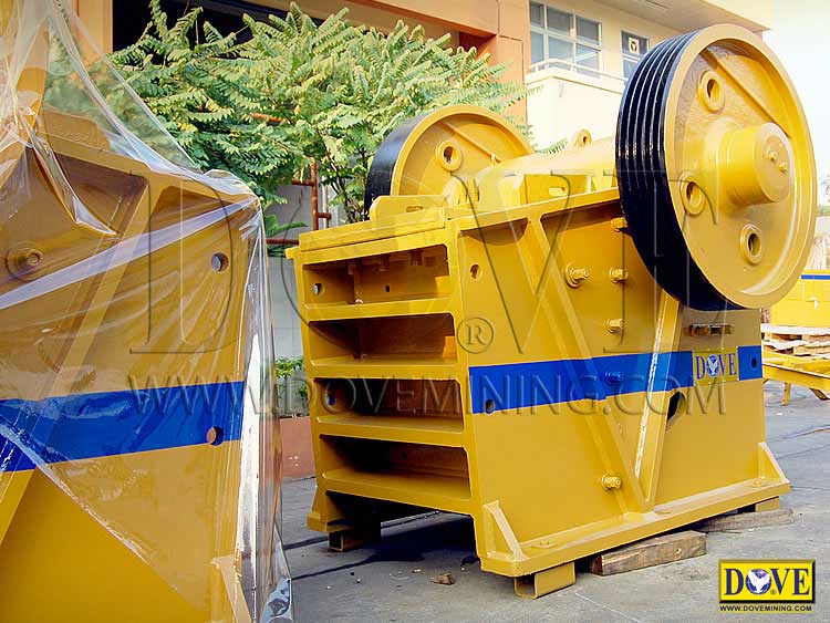 DOVE Jaw Crushers - Higher Crushing Ratios, Compact Design